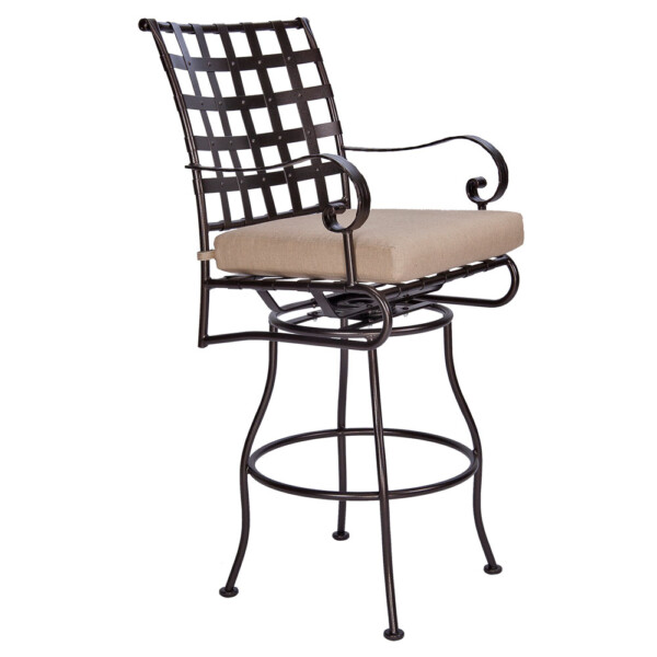Classico-W Swivel Bar Stool | California Patio | Outdoor Patio Furniture