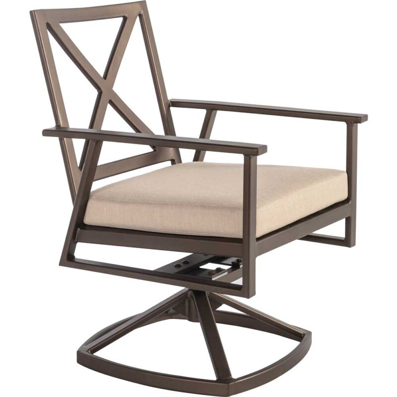 Marin Swivel Rocker Dining Chair | California Patio | Outdoor Patio ...